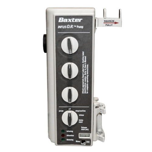 Baxter InfusOR Infusion Pump - rentals - Long-Term/Short-Term Rentals ...