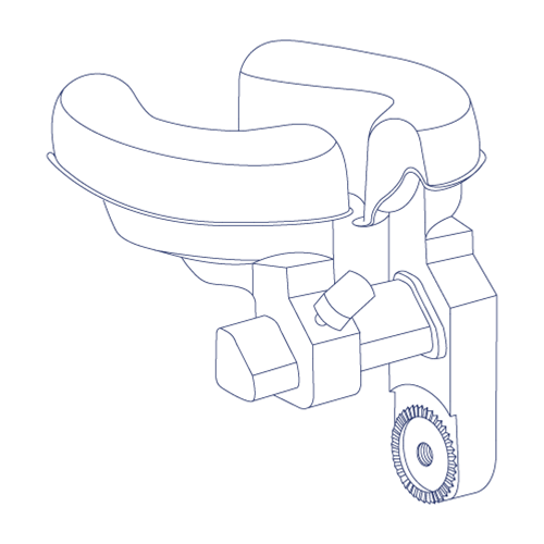 Integra MAYFIELD A2011 Pediatric Radiolucent Horseshoe Headrest