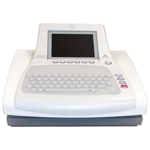 GE Marquette MAC 3500 - EKG Machine - 12-Lead ECG System