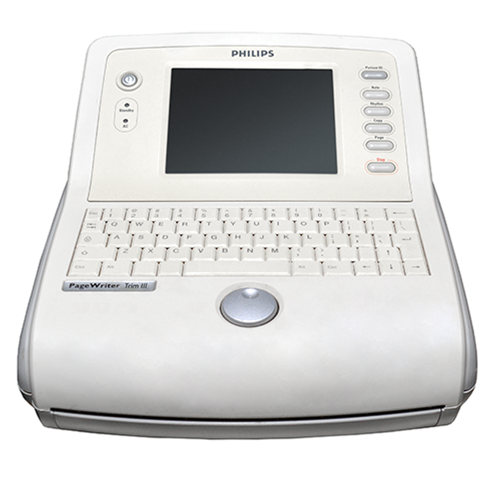 Philips PageWriter Trim III EKG Featuring a High Resolution Color Display