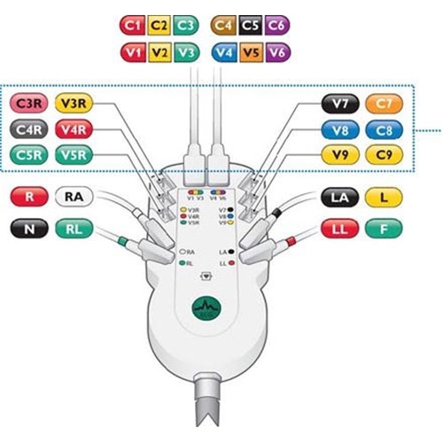 16 Lead Patient Interface Module TC50 TC70 - Electrocardiografos ...